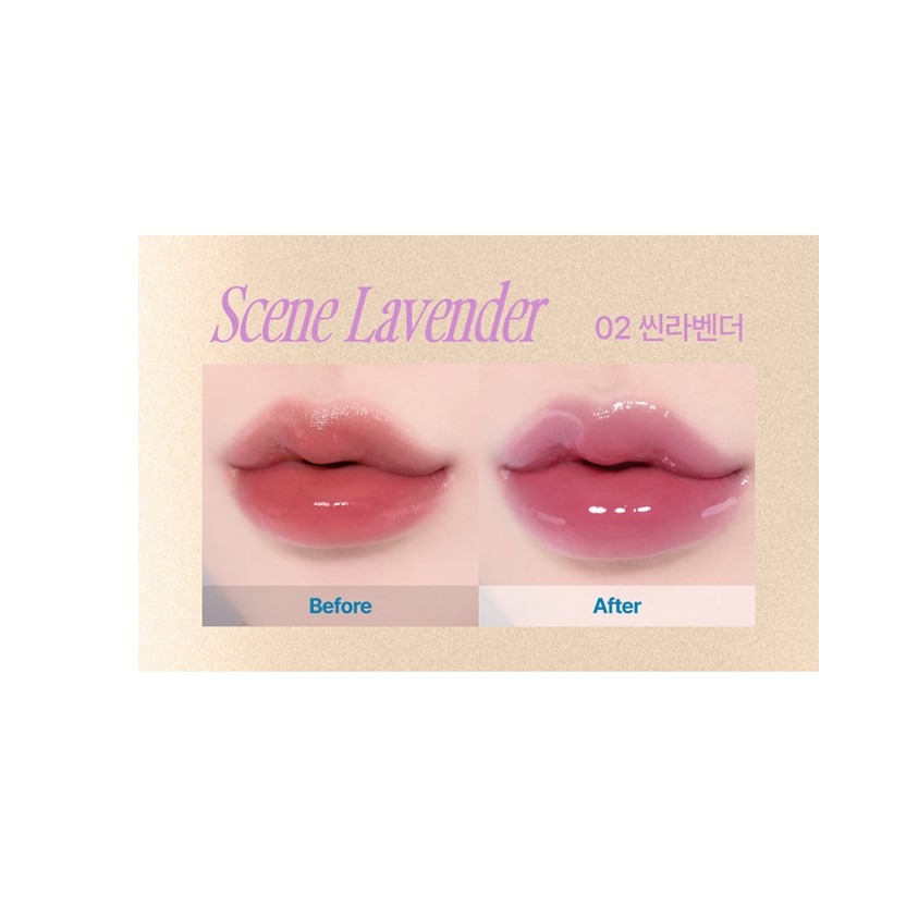 FWEE 3D Changing gloss 2 Scene Lavender 5.6g - Mina K Beauty